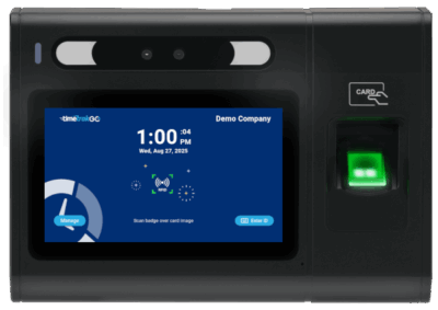 RFID Time Clock System with Proximity Badges - TimeTrakGO